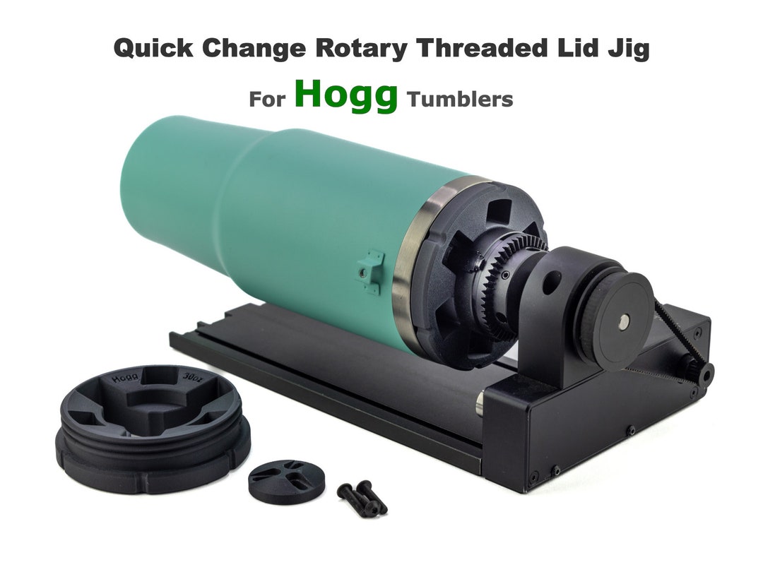 Threaded Lid Jig for Hogg Tumblers for Laser Rotary; Quick Change - Etsy