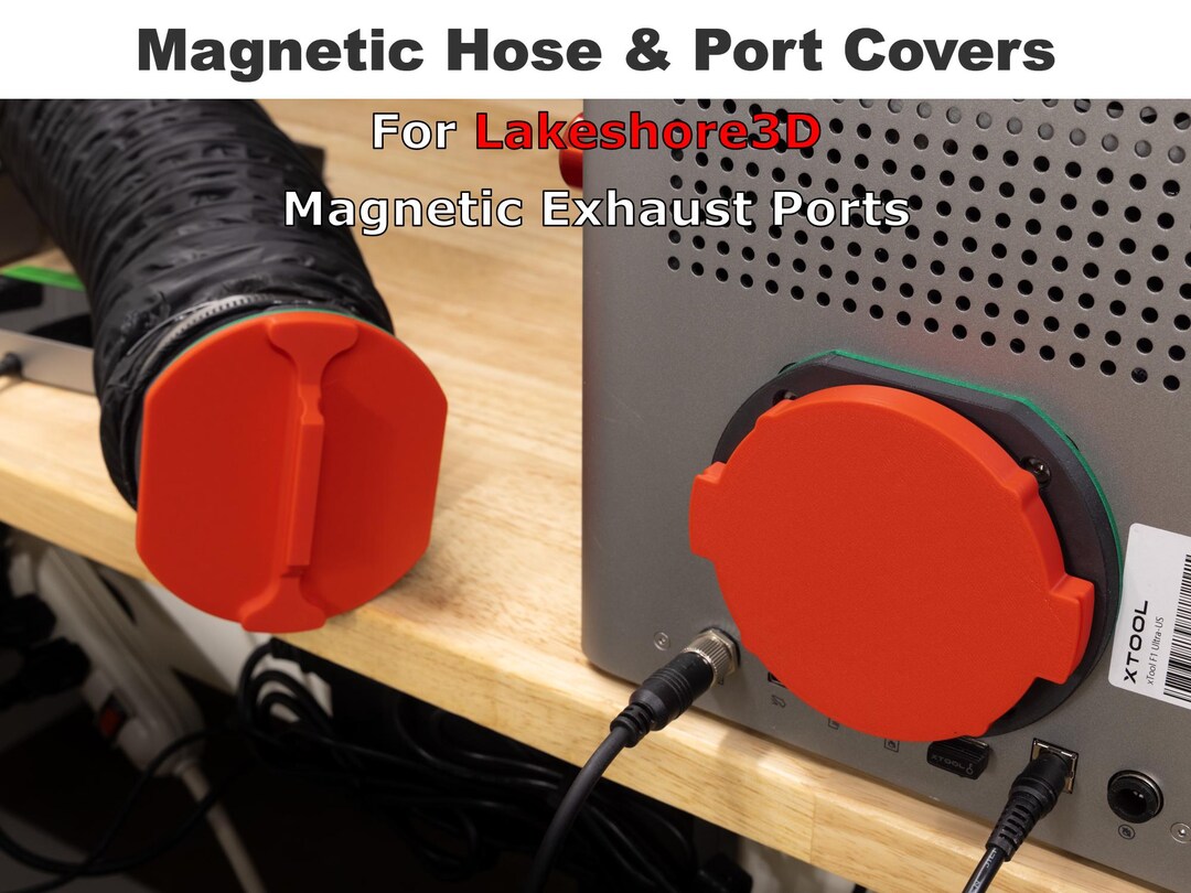 Magnetic Hose and Port Covers for Lakeshore3d Magnetic Ports - Etsy