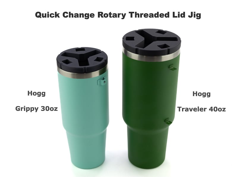 Threaded Lid Jig for Hogg Tumblers for Laser Rotary; Quick Change - Etsy