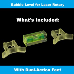 Laser Rotary Bubble Level With Dual-action Feet - Etsy