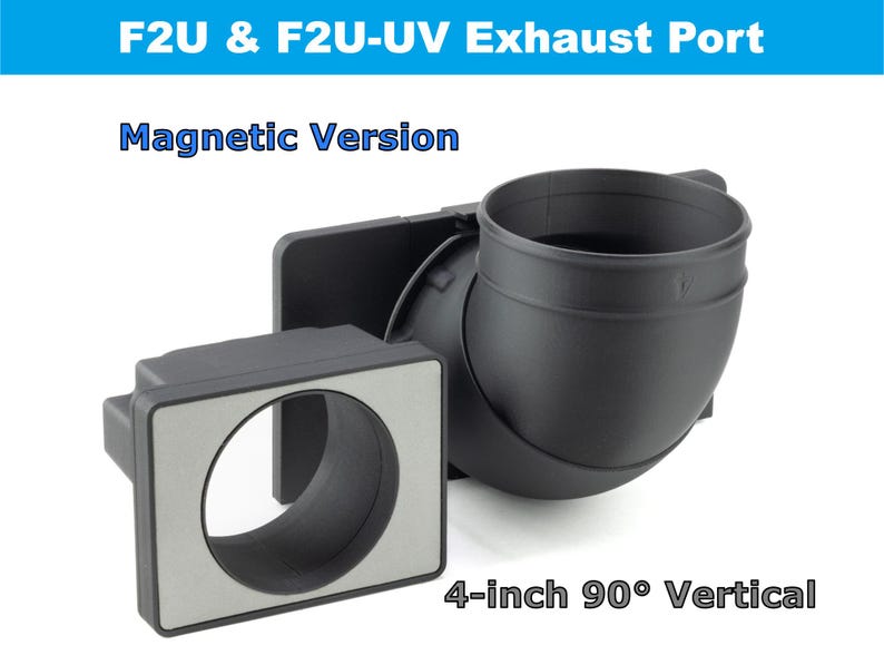 F2U Exhaust Port for Xtool F2 Ultra and F2 Ultra UV; Multiple Sizes and ...