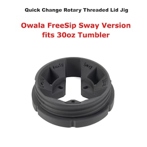 Threaded Lid Jig for Owala Bottles and Tumblers; Quick Change for Laser ...