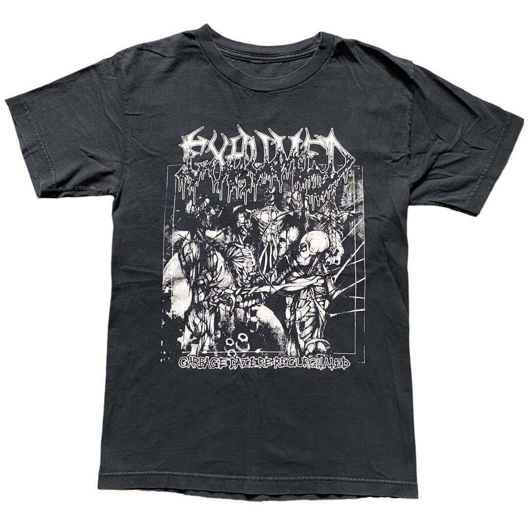 Vintage Exhumed Band Tee 2000s Garbage Daze Metal - Etsy
