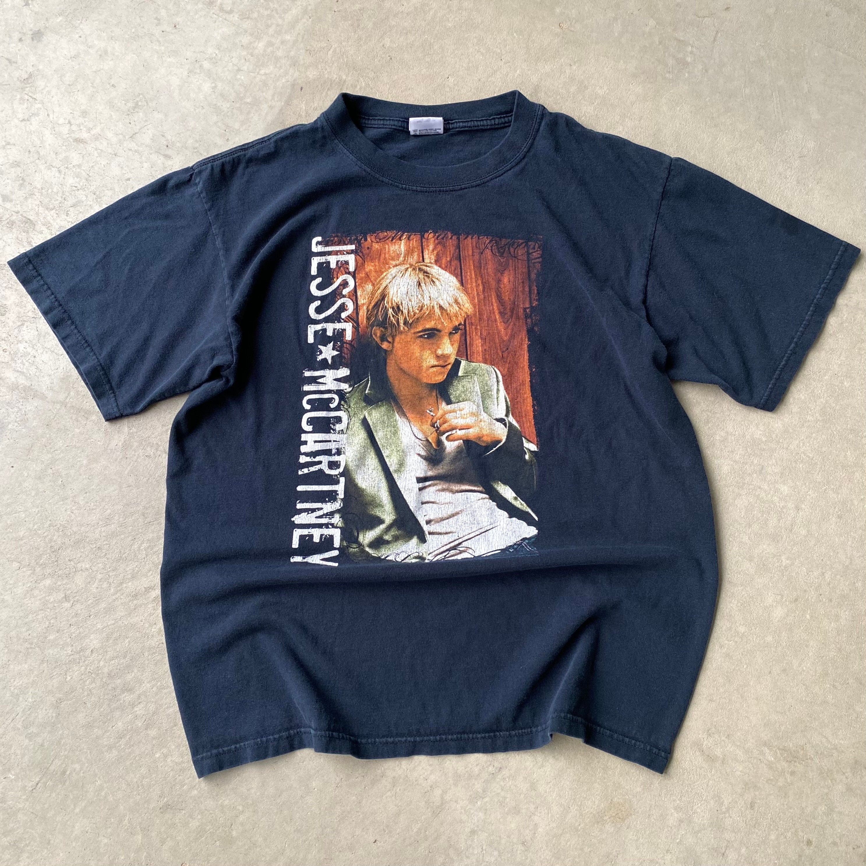 Vintage Jesse Mccartney Beautiful Soul Tour Music Tee Shirt Size Medium ...