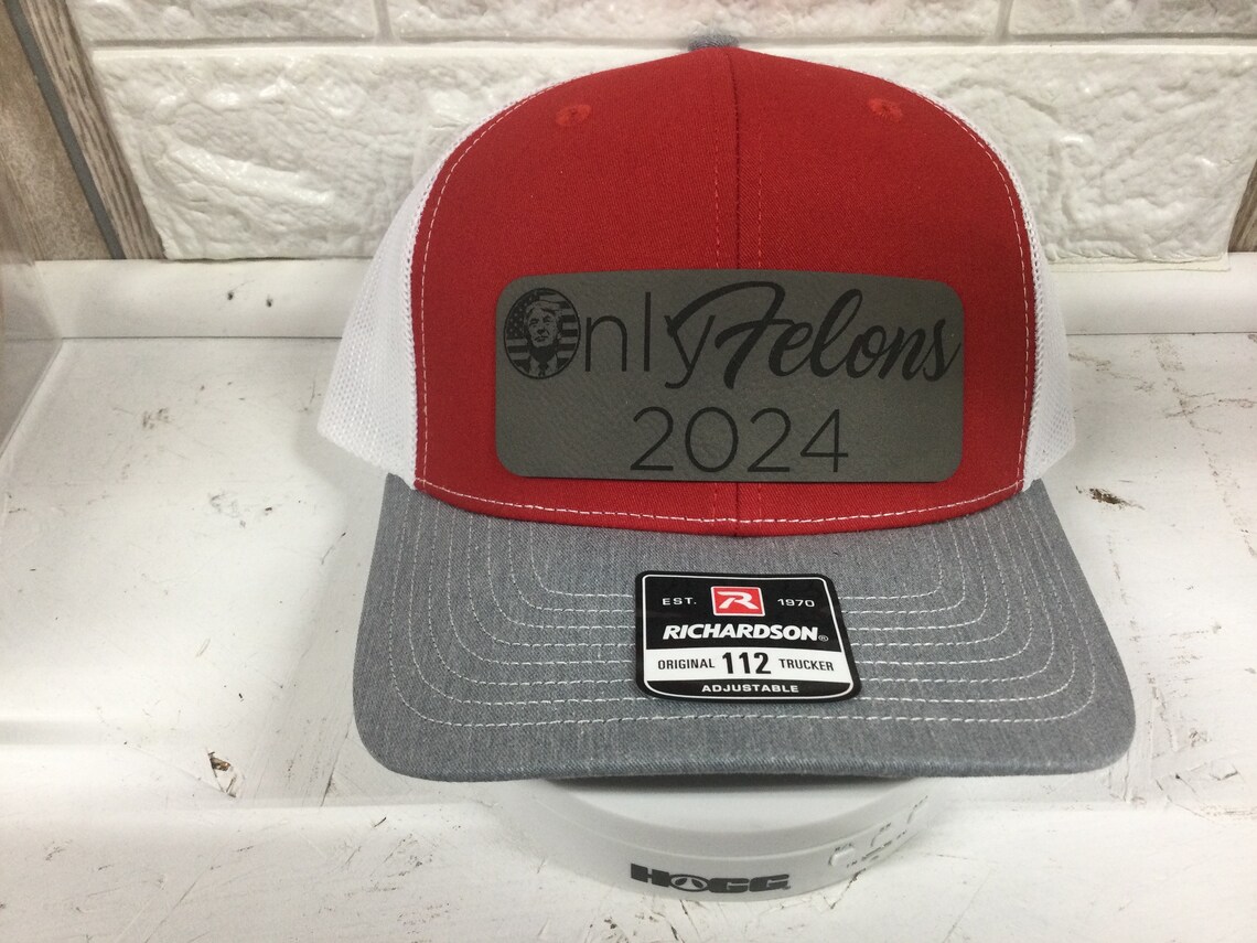 Only Felons 2024 Custom Leatherette Hat - Etsy