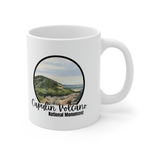Capulin Volcano National Monument Ceramic Mug, 11 Oz, Hand Painted - Etsy