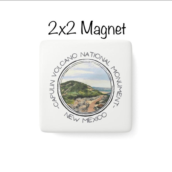 Volcano Magnet - Etsy