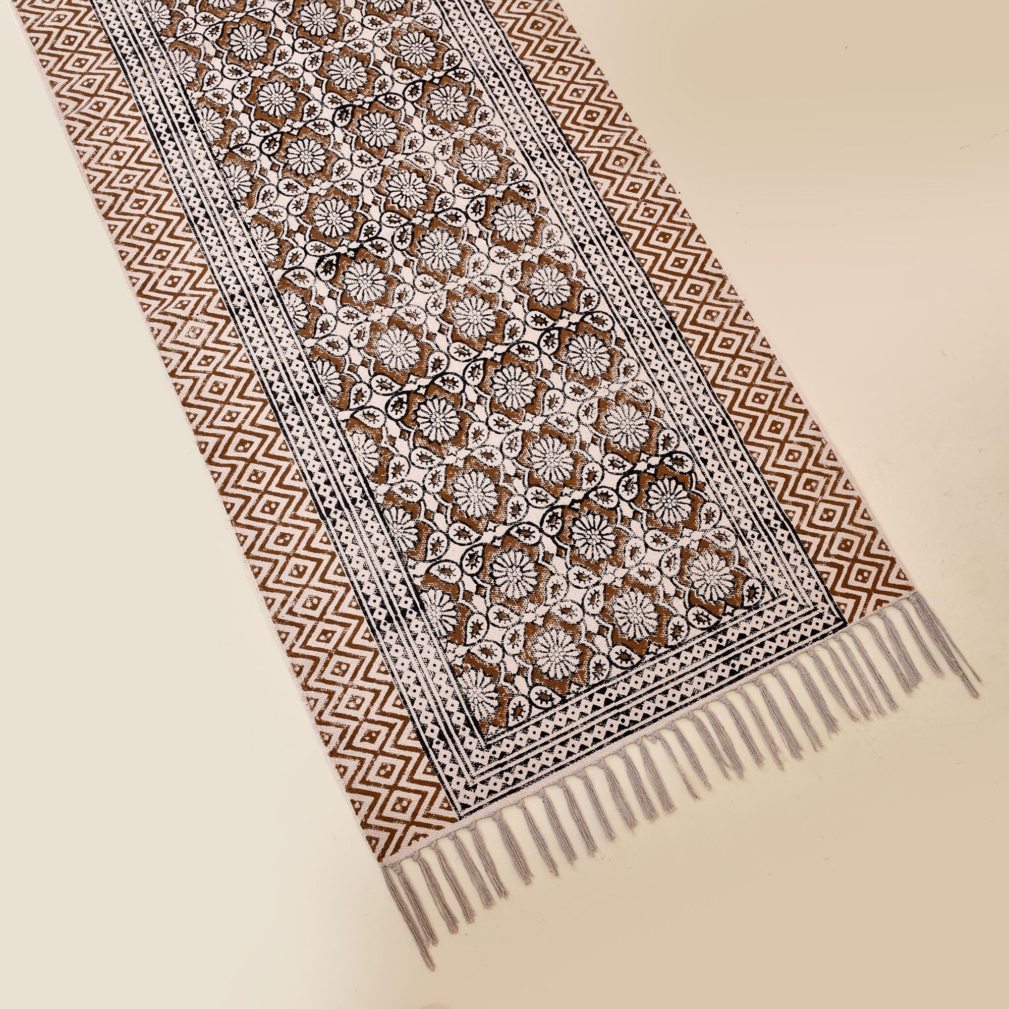 Custom Size Stair Runner Carpet, Bohemian Cotton Runner for Stairs ...
