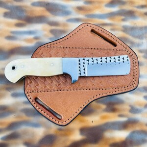 Custom Handmade Rasp Steel Cowboy Bull Cutter Knife - Etsy