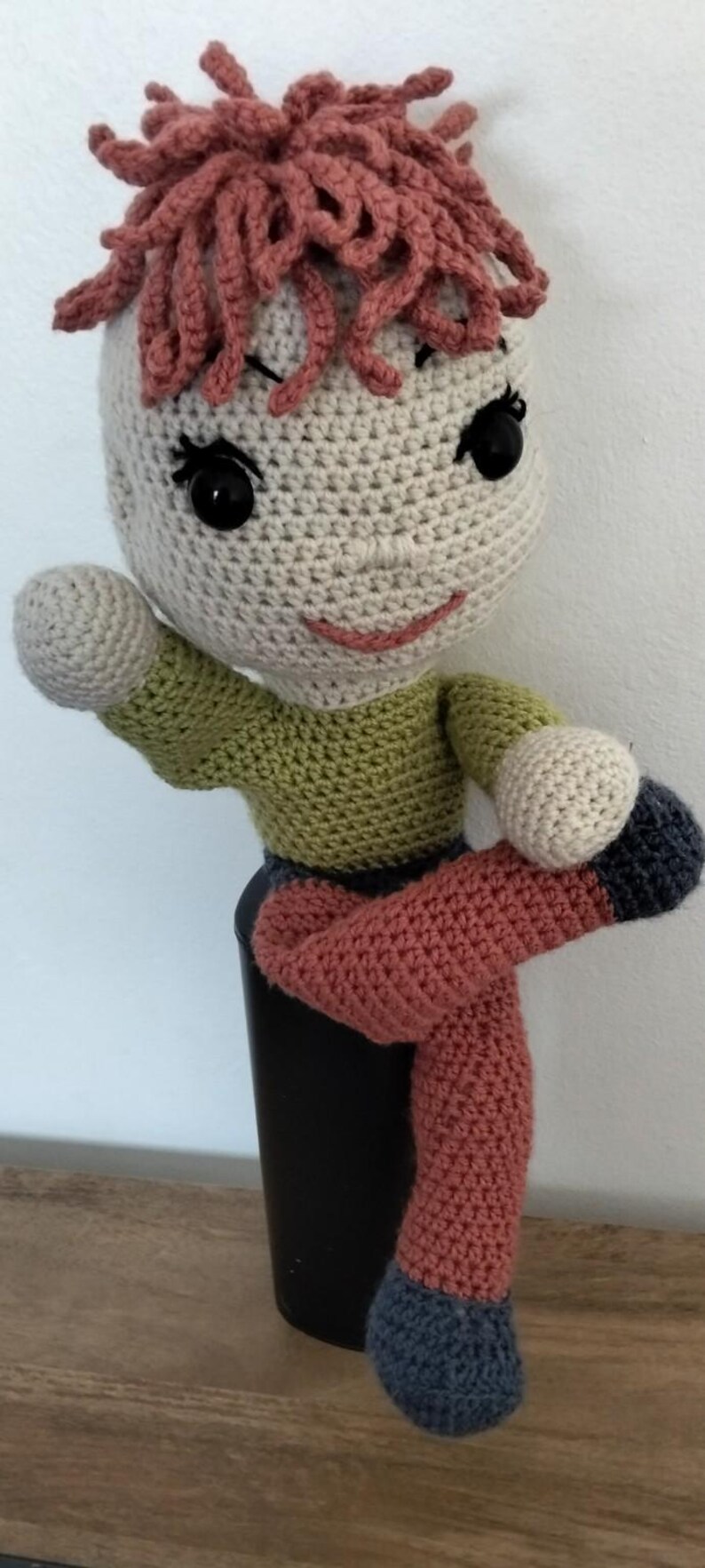 Crochet Hand Puppet Mr Dilly Pattern: Amigurumi DIY (digital Download ...