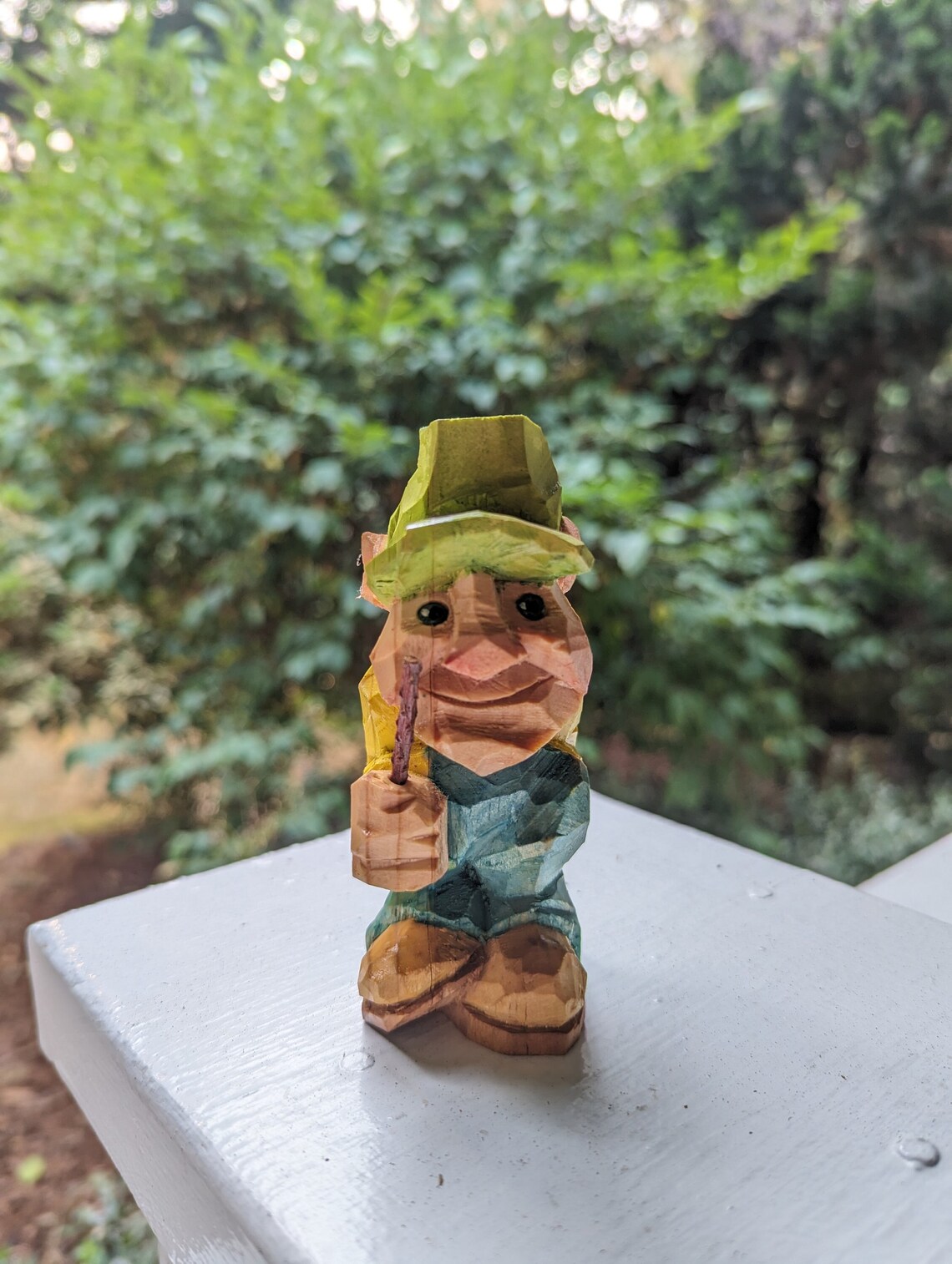Hand Whittled Brut Little Old Man - Etsy