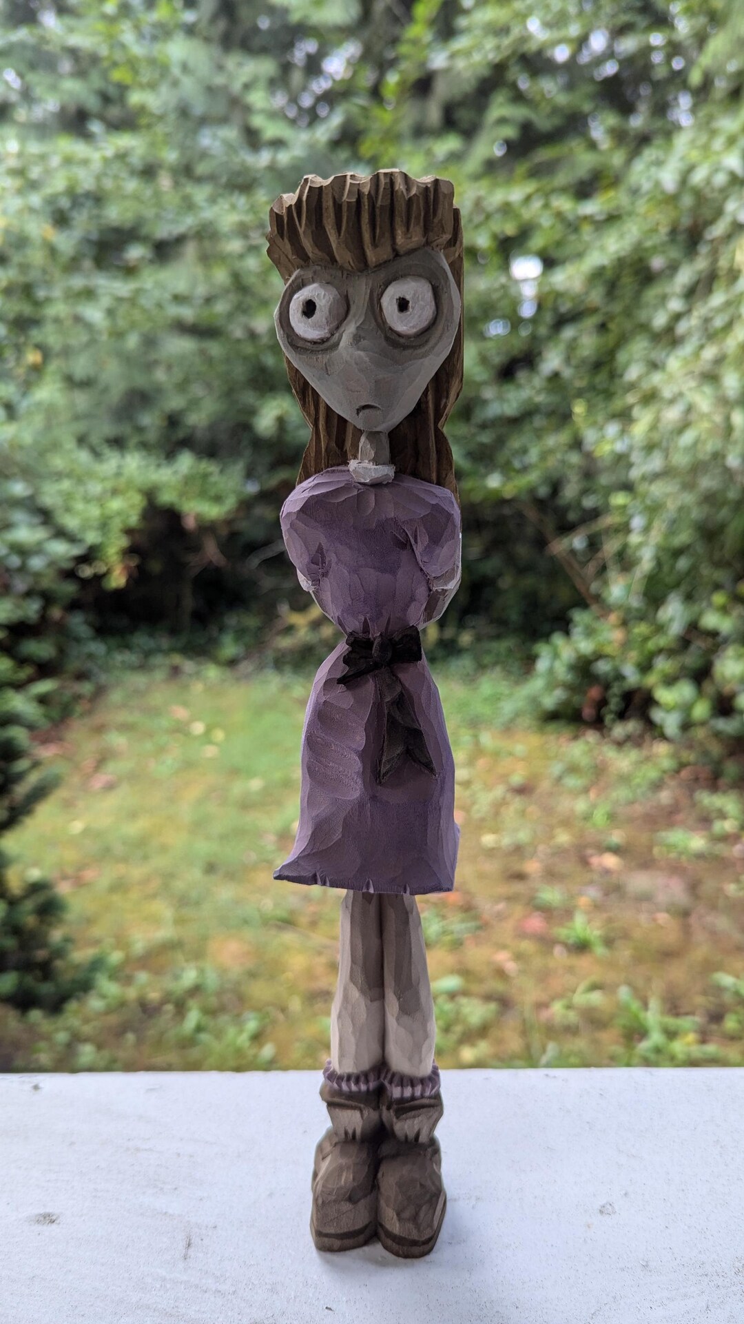 Hand Whittled Tall Corpse Doll - Etsy