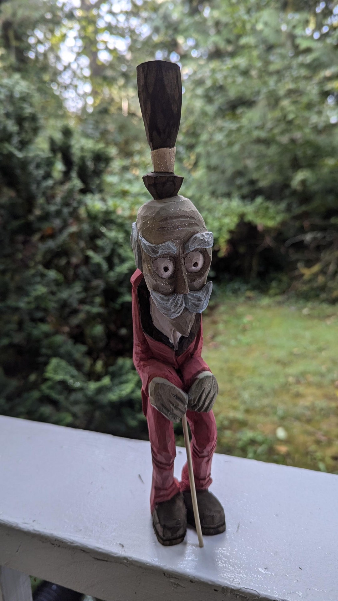 Hand Whittled William Van Dort, Father of Victor Van Dort From Corpse ...