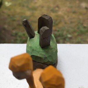 Hand Carved RIP Spooky Snail - Etsy