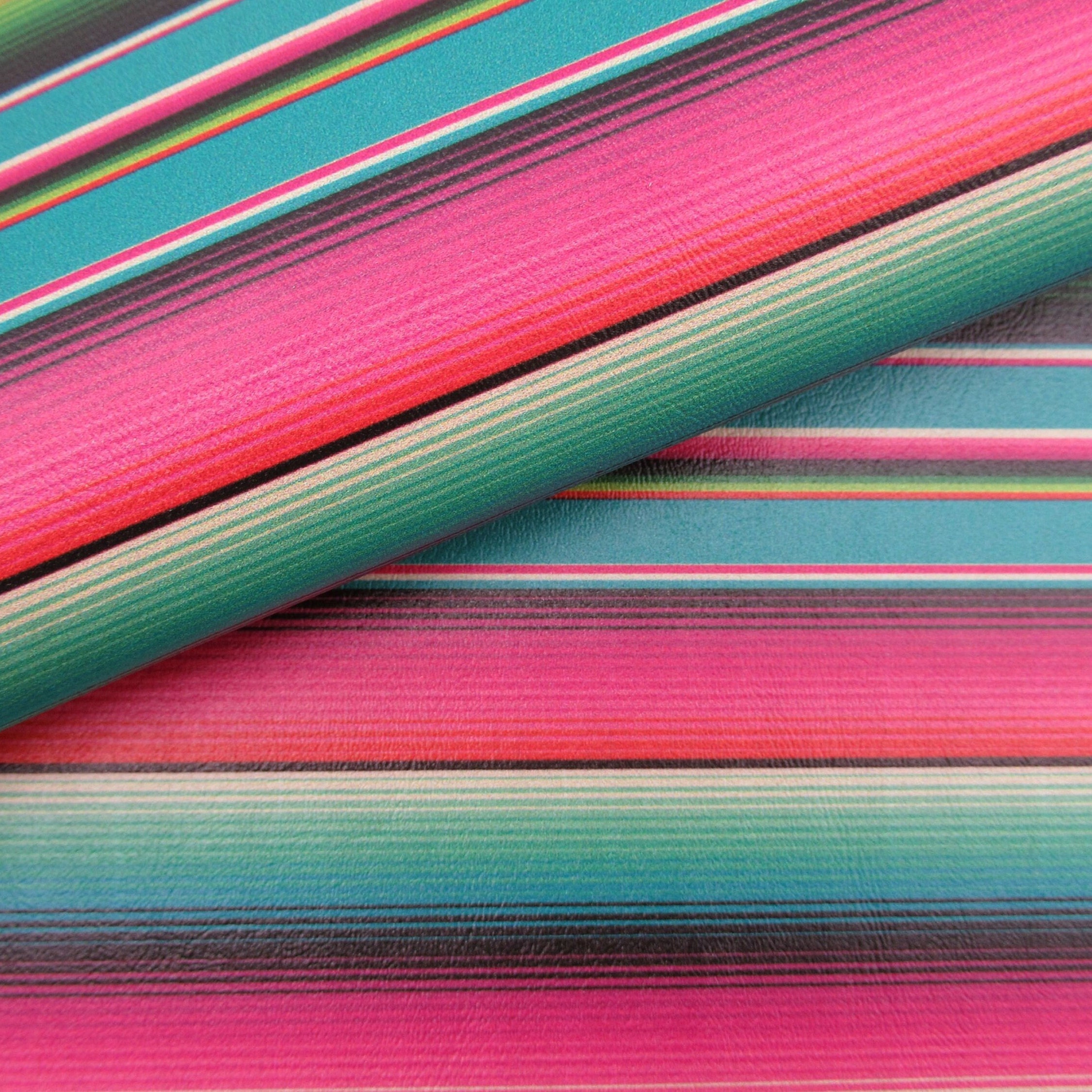 Hot Pink Serape Marine Upholstery Vinyl Serape Faux Leather Sheet - Etsy