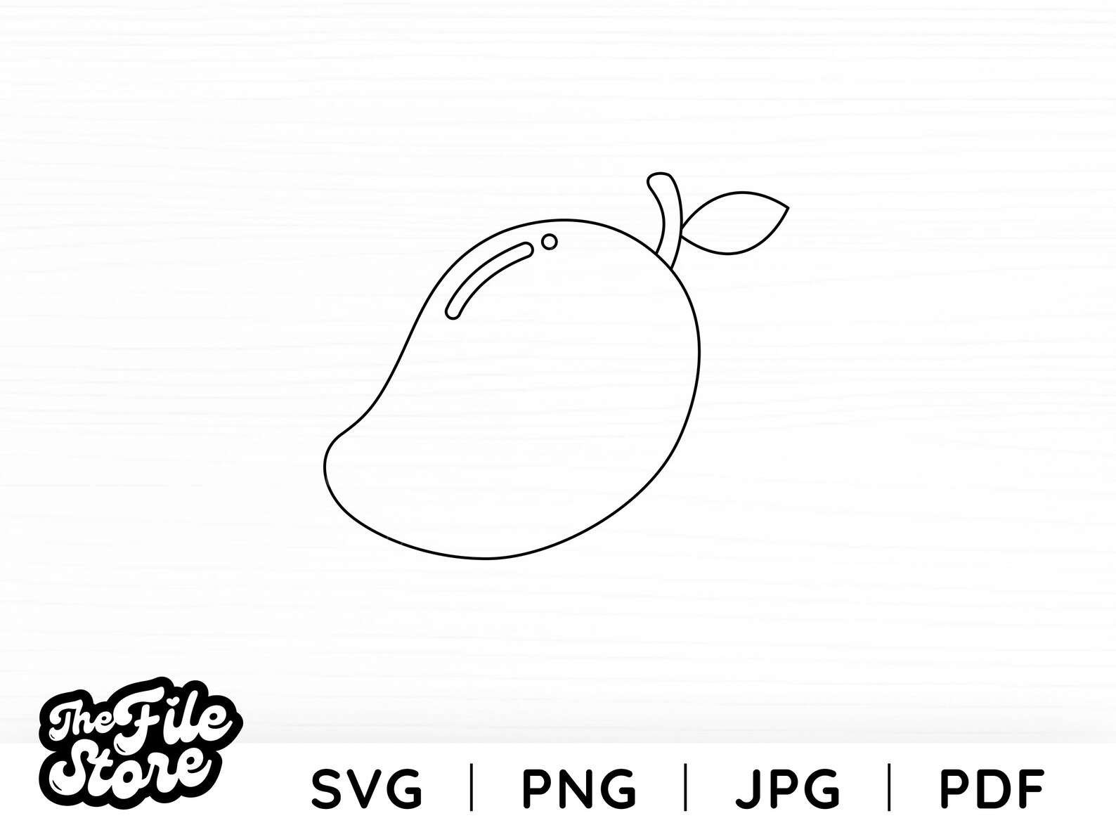 Mango, Mango Svg, Mango Png, Fruit Svg, Svg, Png, Svg Files for Cricut ...