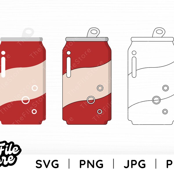 Coca Cola Can Png - Etsy