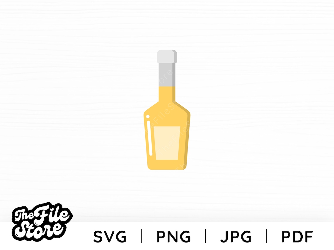 Liqueur Bottle, Alcohol, Bar, Svg, Png, Jpg, Svg Files for Cricut, for ...