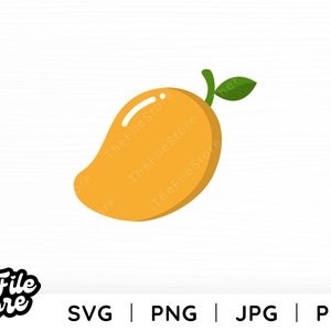 Mango, Mango Svg, Mango Png, Fruit Svg, Svg, Png, Svg Files for Cricut ...