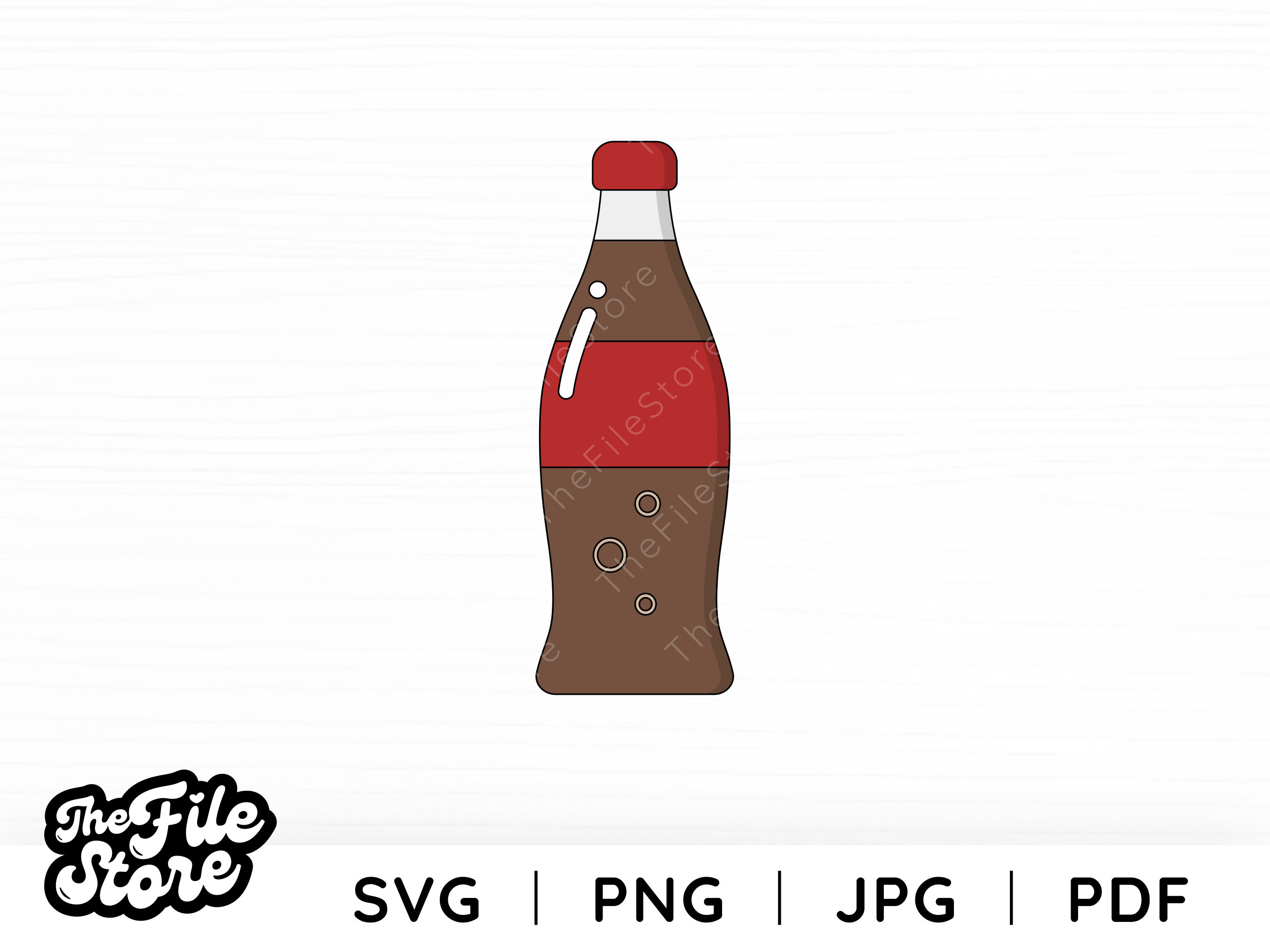 Soda Bottle, Coca Cola, Cola Bottle, Svg, Png, Jpg, Svg Files for ...
