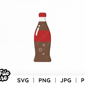 Soda Bottle, Coca Cola, Cola Bottle, Svg, Png, Jpg, Svg Files for ...