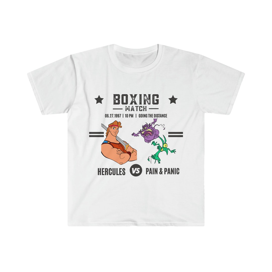 Hercules Going the Distance Boxing Match Classic Boxing Poster Disney T ...