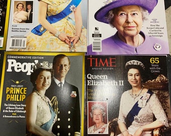 Queen Elizabeth Life Magazine - Etsy