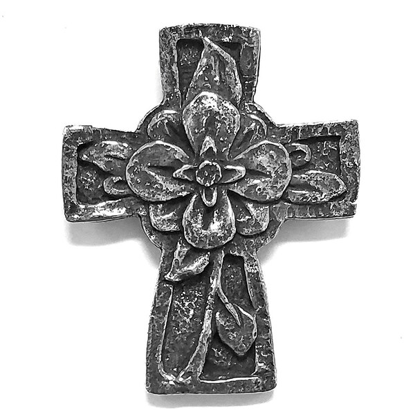 Pewter Flower - Etsy