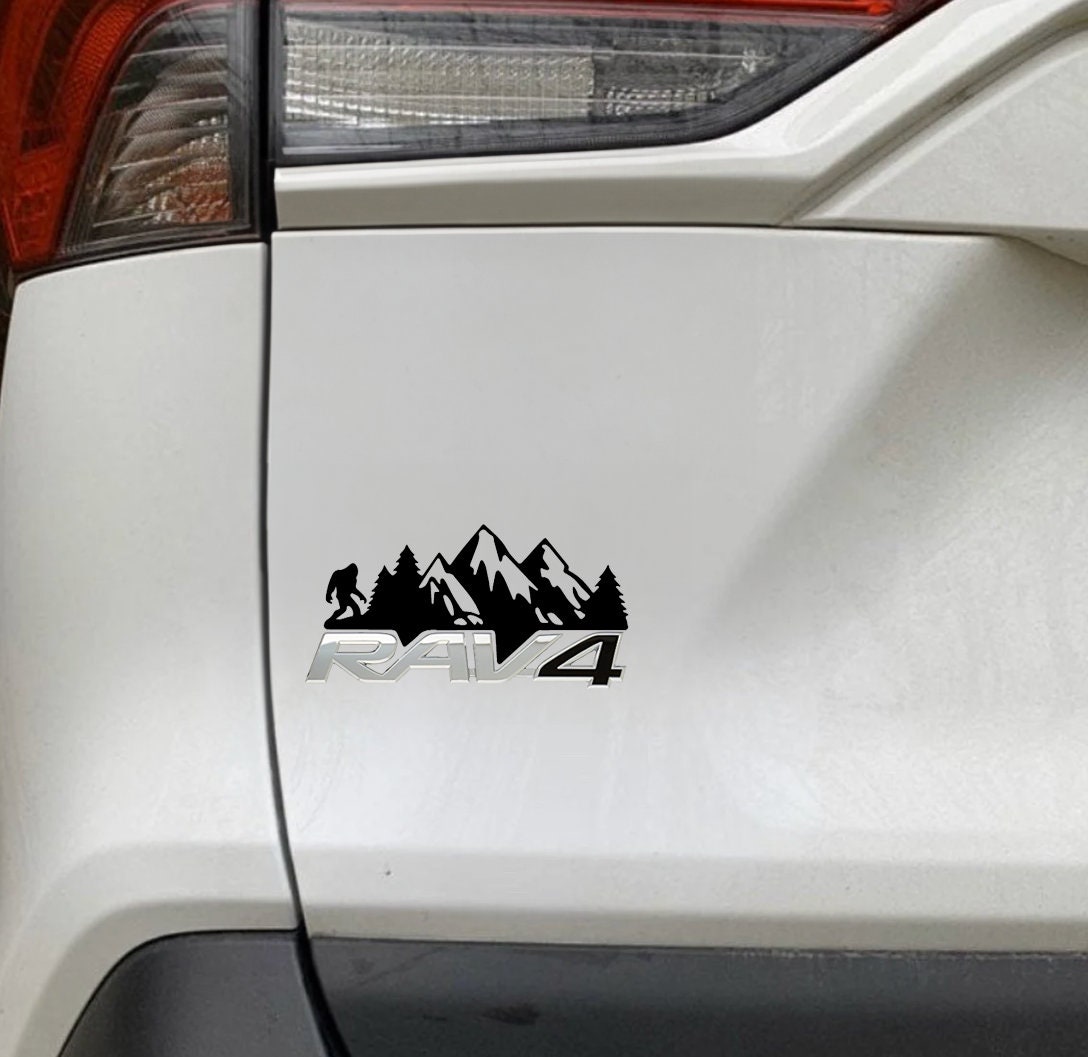 Toyota Rav4 Badge Decal Big Foot - Etsy