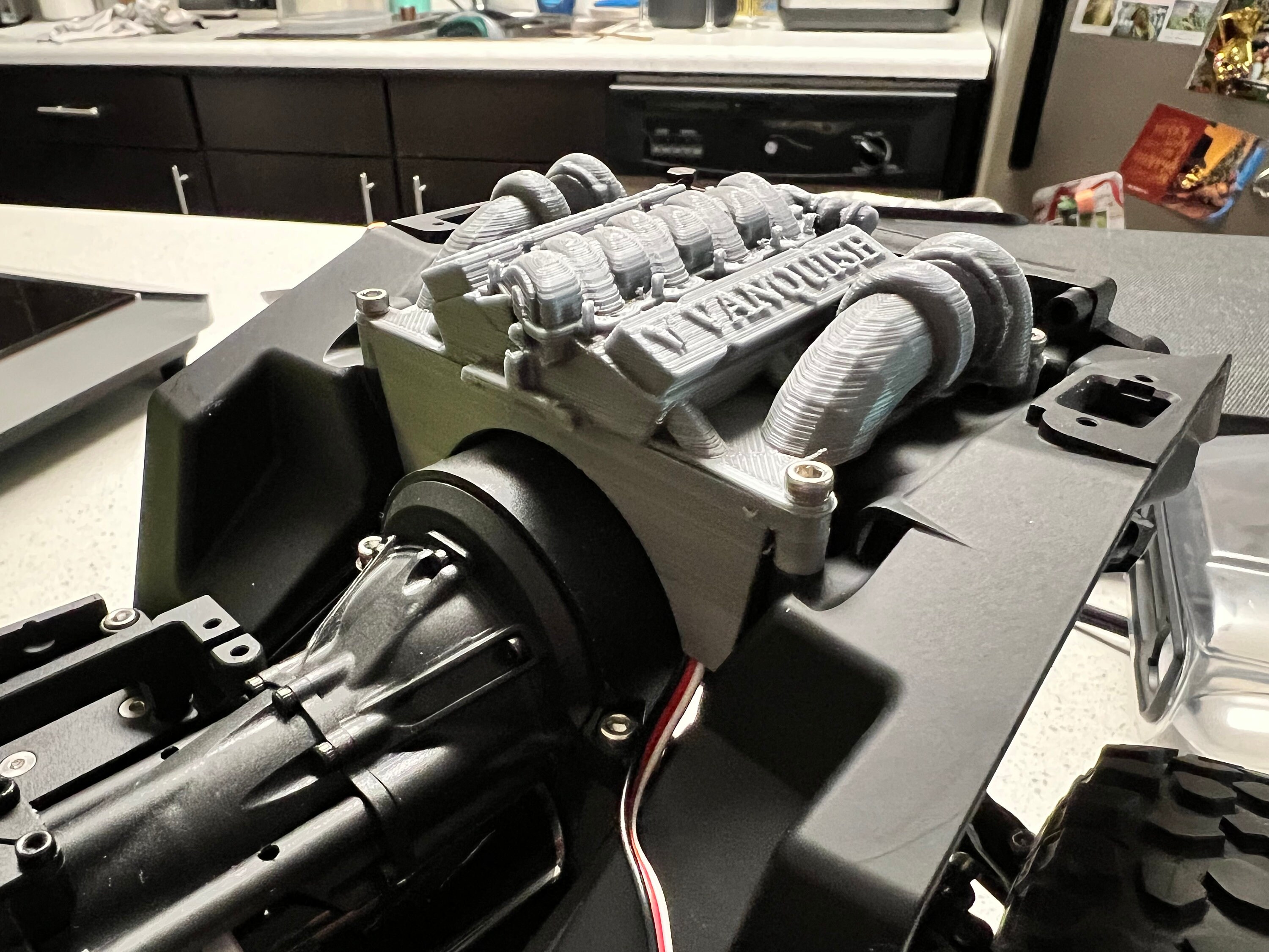 Vanquish VS4-10 Phoenix Engine Servo Cover Twin Turbo LS STL File - Etsy