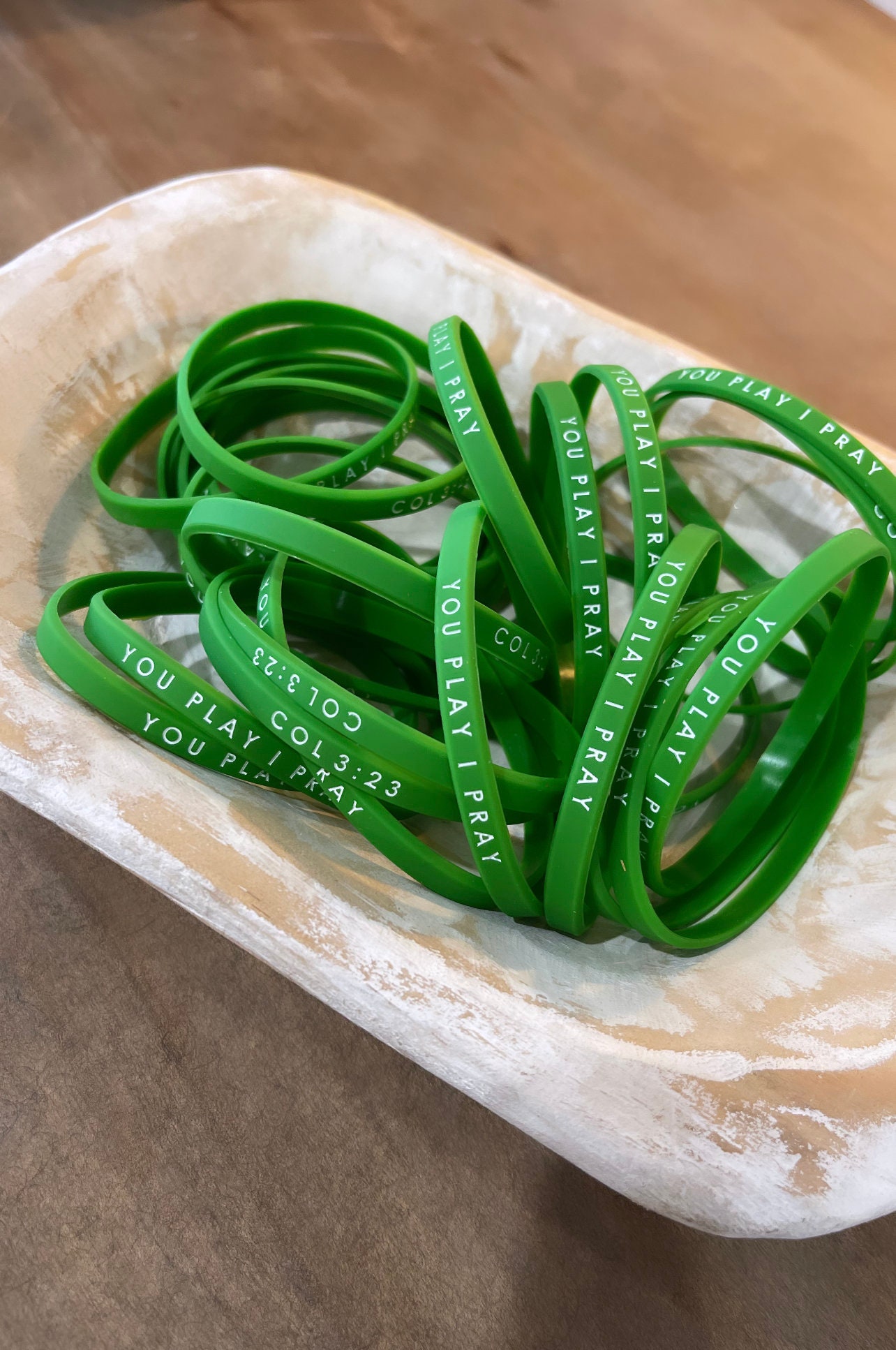 YPIP Team Spirit Bracelets Color Options Thin Silicone - Etsy