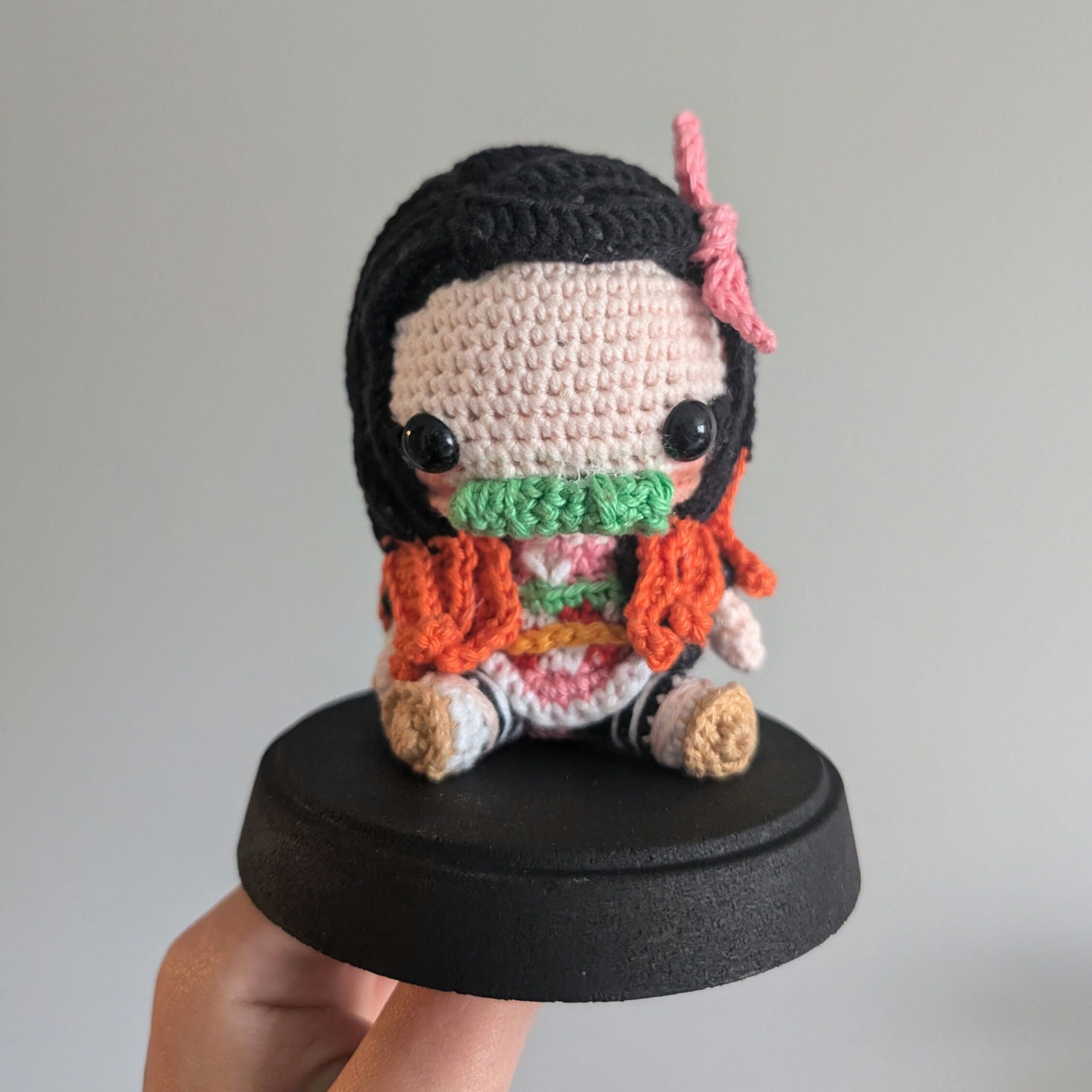 Nezuko - Crochet Buddy - Etsy