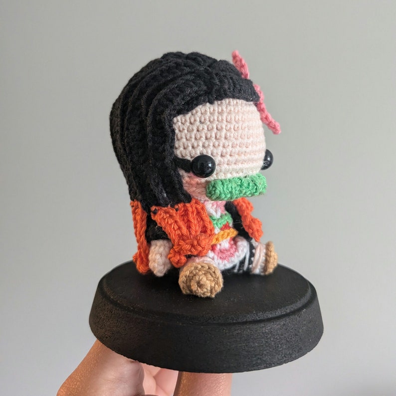 Nezuko - Crochet Buddy - Etsy