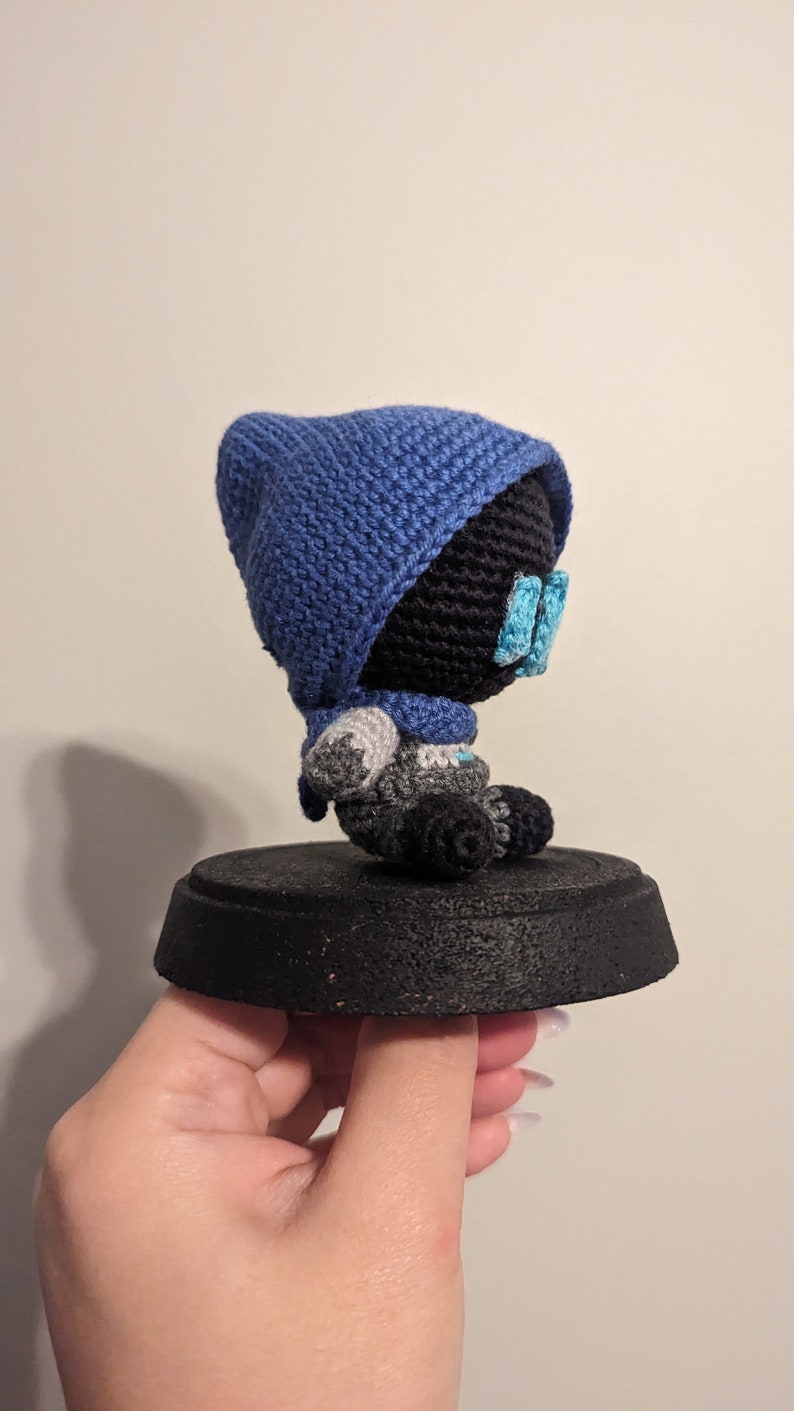 Valorant Omen Crochet Buddy - Etsy