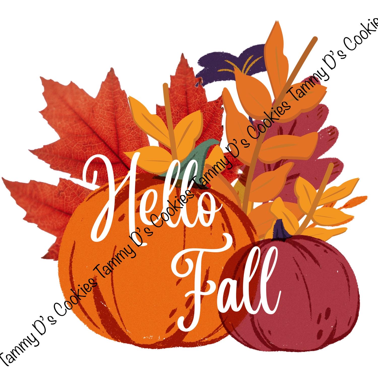 Fall Cookie PNG Digital Files - Etsy