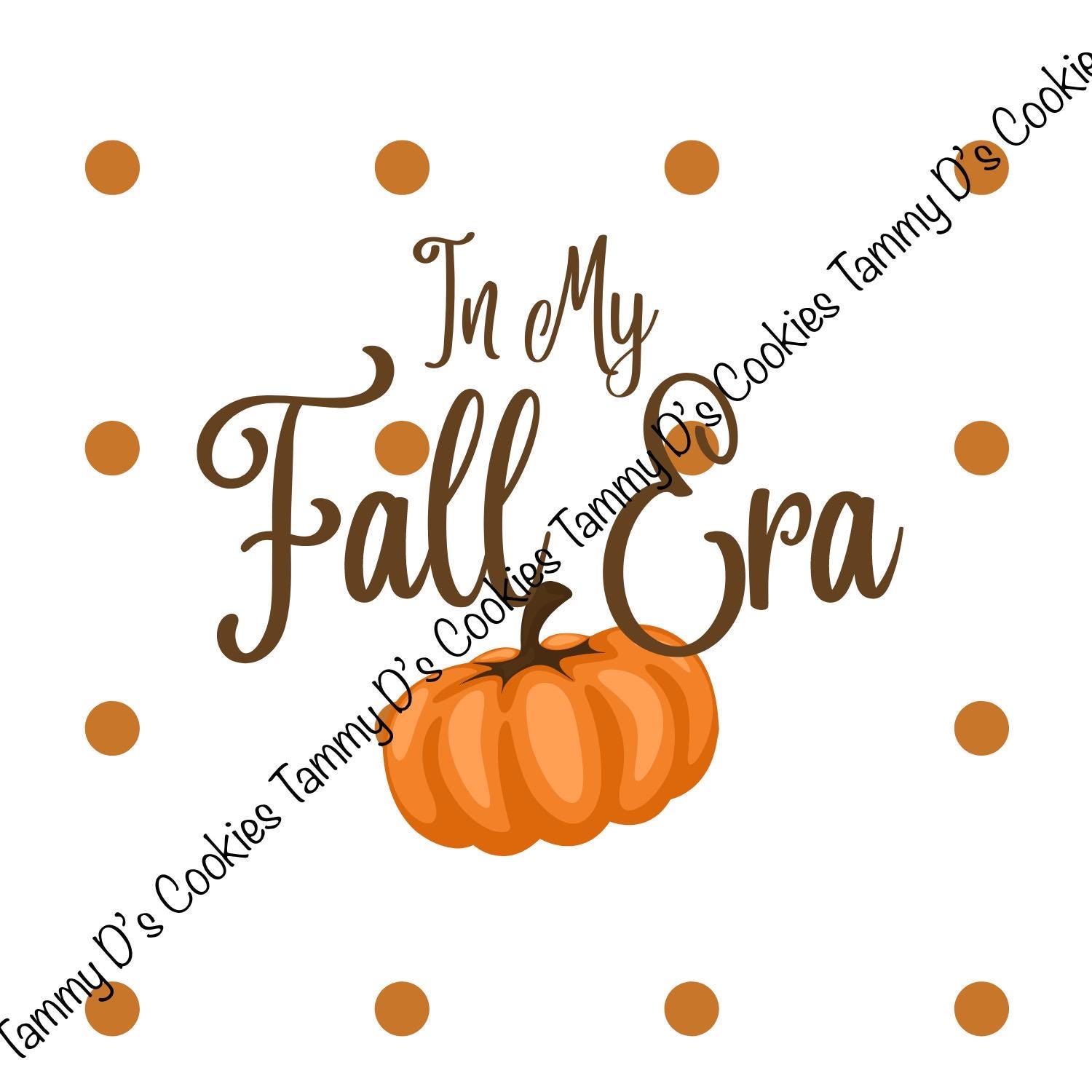 Fall Cookie PNG Digital Files - Etsy