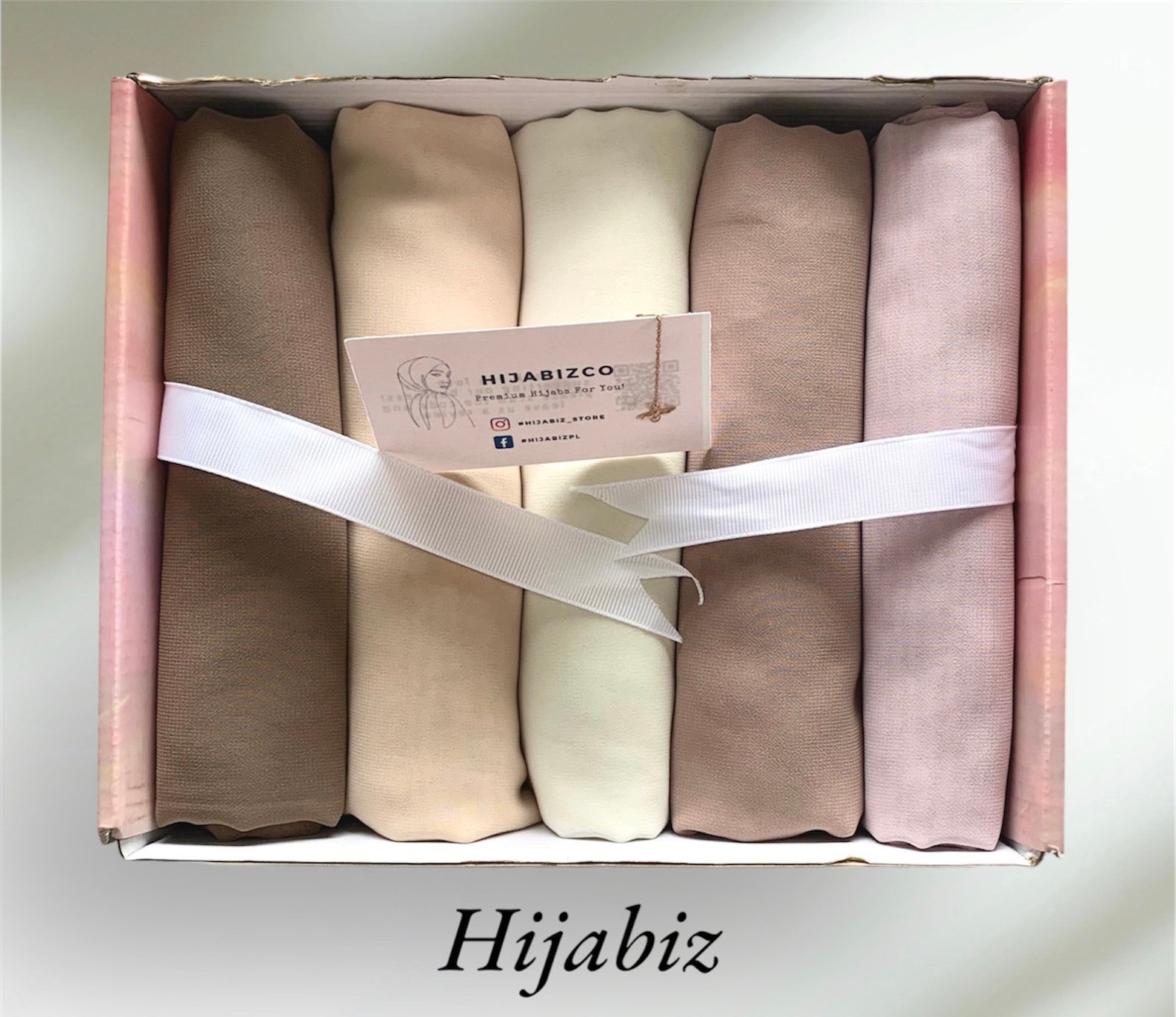 Luxury Chiffon Hijab Box Premium Chiffon Box Customize Your Hijab Box ...