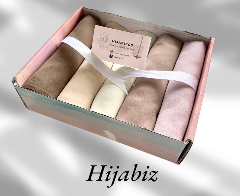Luxury Chiffon Hijab Box Premium Chiffon Box Customize Your Hijab Box ...
