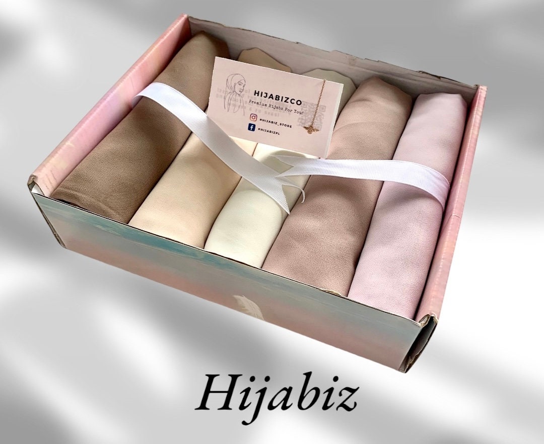 Luxury Chiffon Hijab Box Premium Chiffon Box Customize Your Hijab Box ...