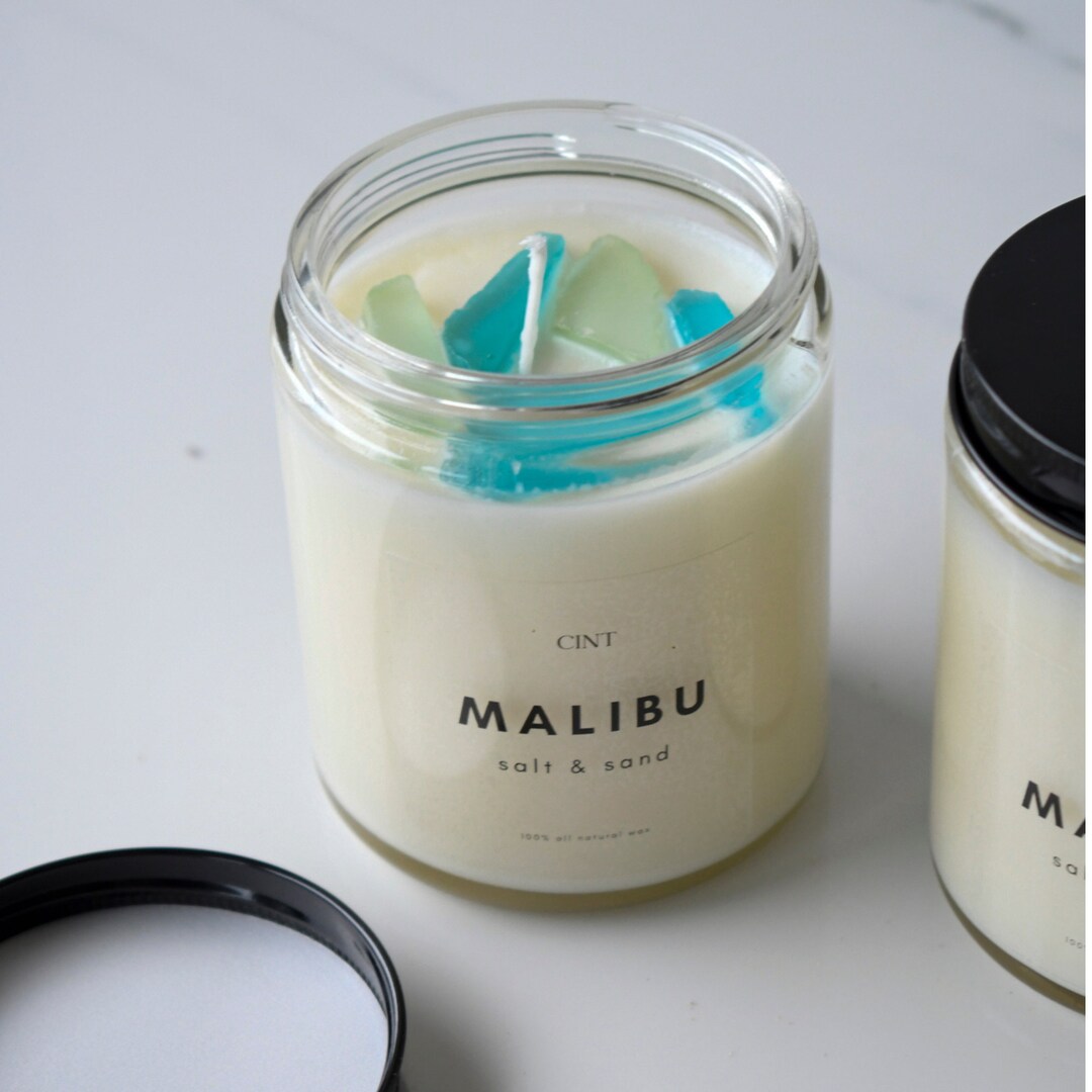Salt and Sea Candle | Sea Salt Candle | Citrus Scented Candle | Ocean ...