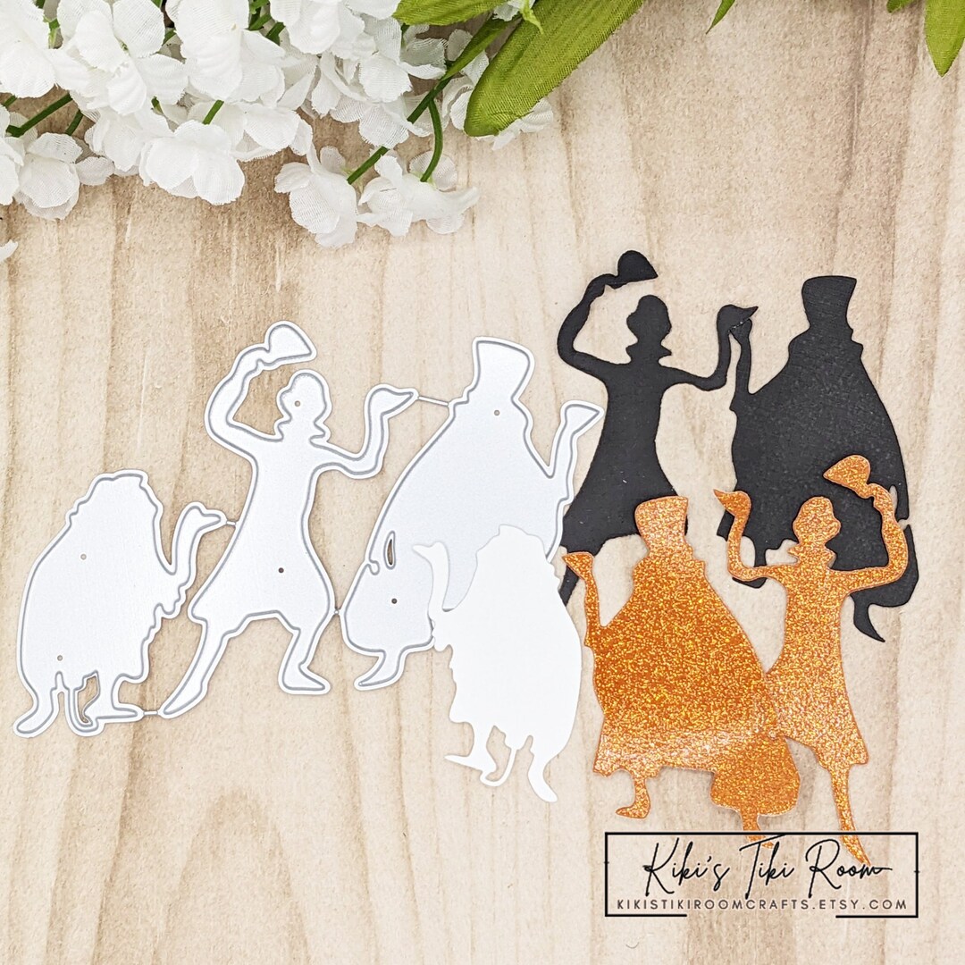 3 HITCH HIKERS *exclusive* Metal Cutting Dies / for Scrapbooks / Cards ...