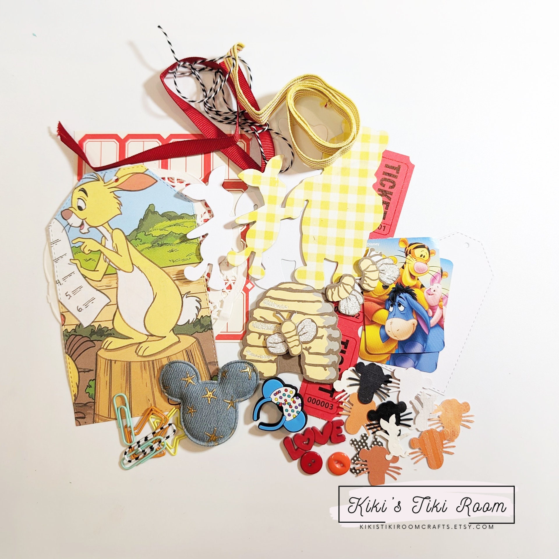 POOH #2 UPCYCLE Little Golden Book Kit/ Autograph Book/ Junk Journal ...