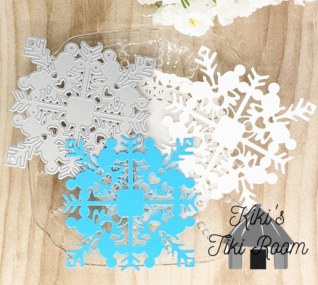 LARGE SNOWFLAKE Metal Cutting Die / for Scrapbooks / Cards/ Journals ...