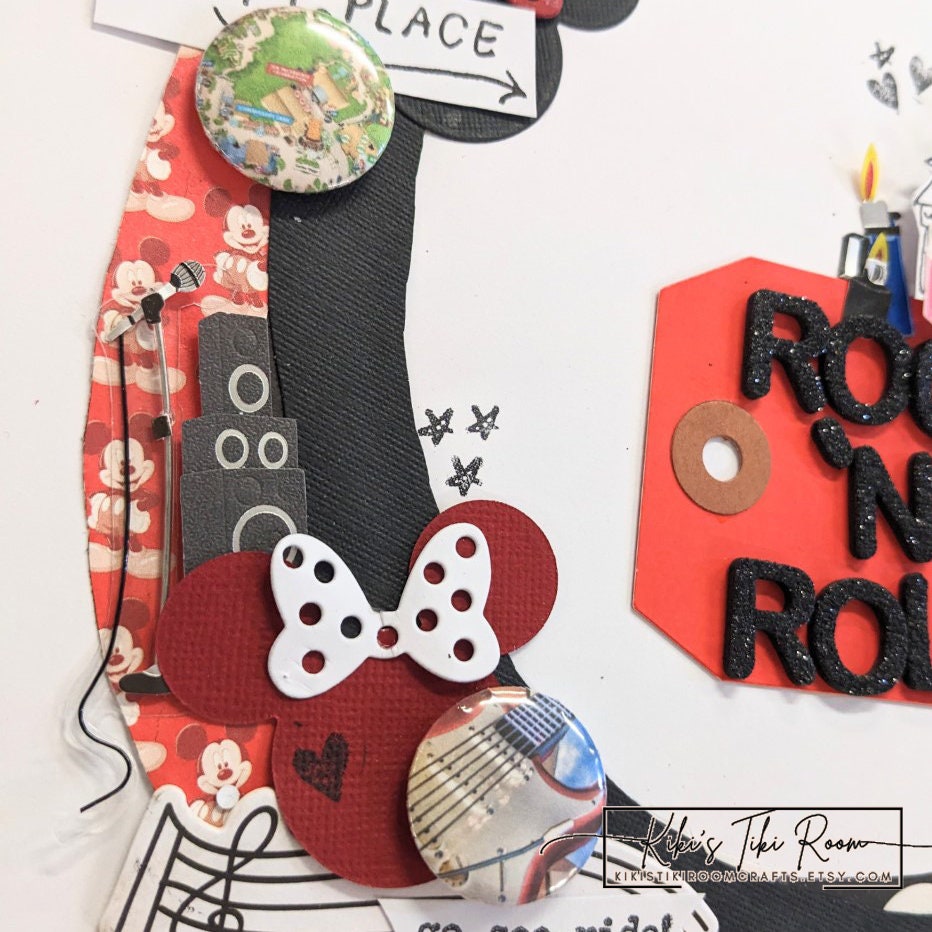 PARK MAP Set of Pins Disney Inspired With Pin Back/ for Scrapbooks ...