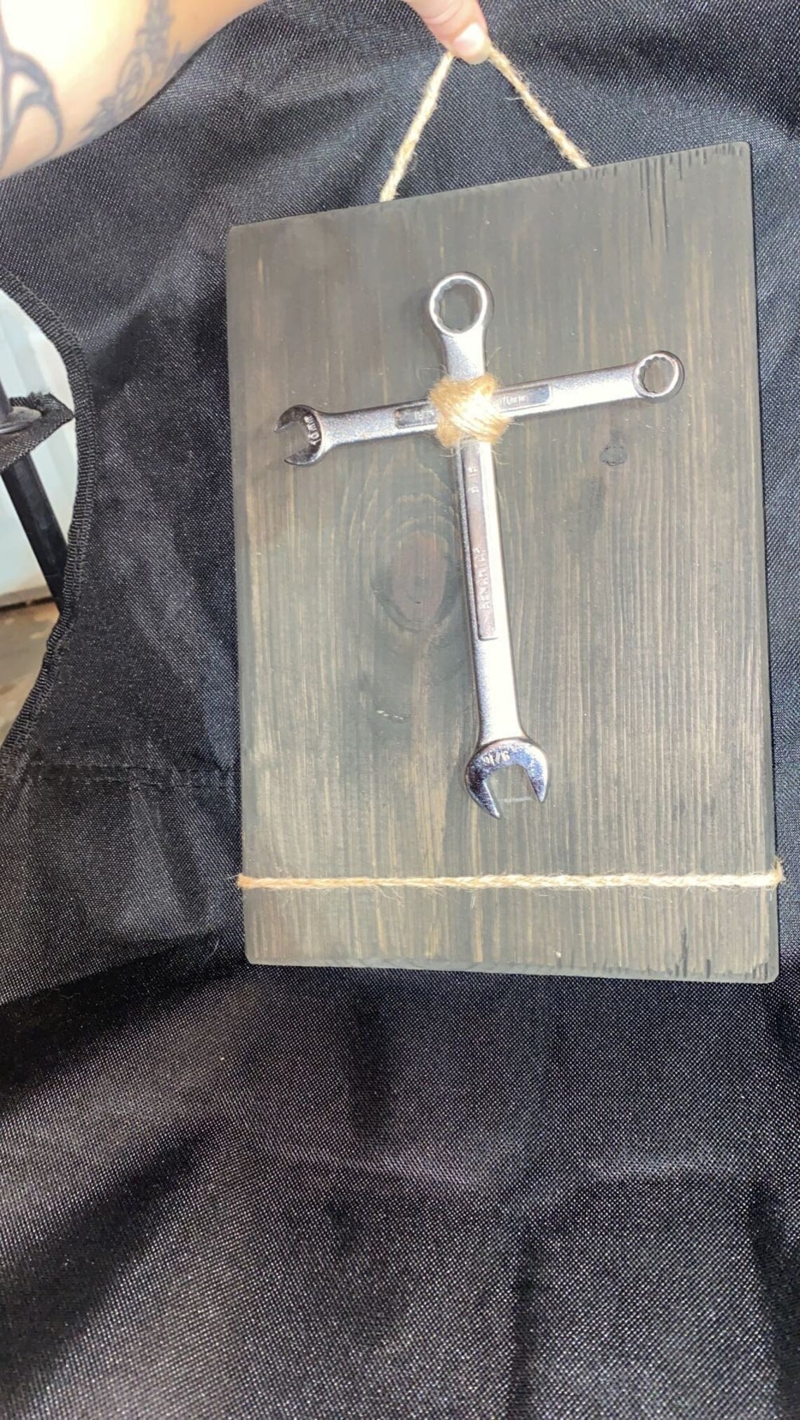 Hanging Wrench Cross - Etsy
