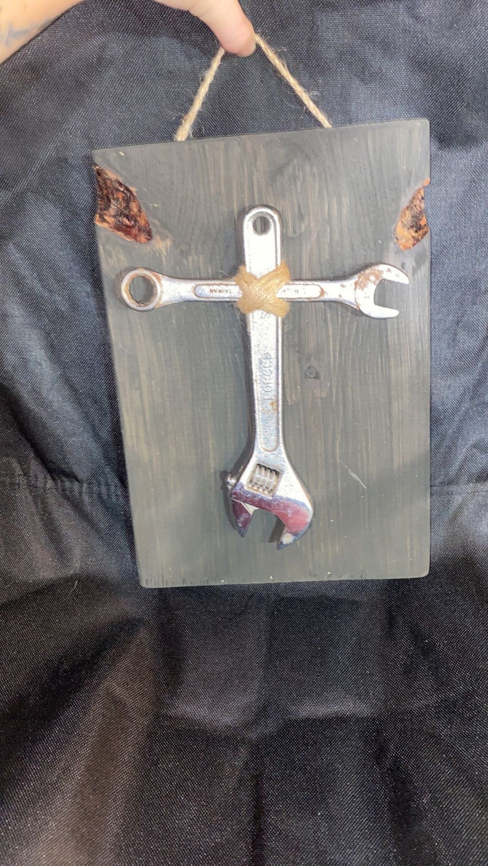 Hanging Wrench Cross - Etsy