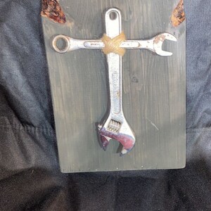 Hanging Wrench Cross - Etsy