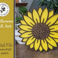 Sunflower SVG Bundle\ Sunflower SVG\ Flower Svg\ Monogram Svg\ Half ...