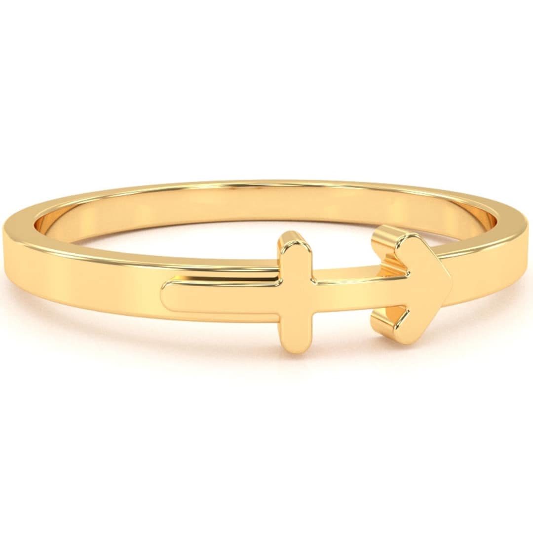 Sagittarius Zodiac Sign Ring Zodiac Ring in 14k/10k Solid Gold/925 ...