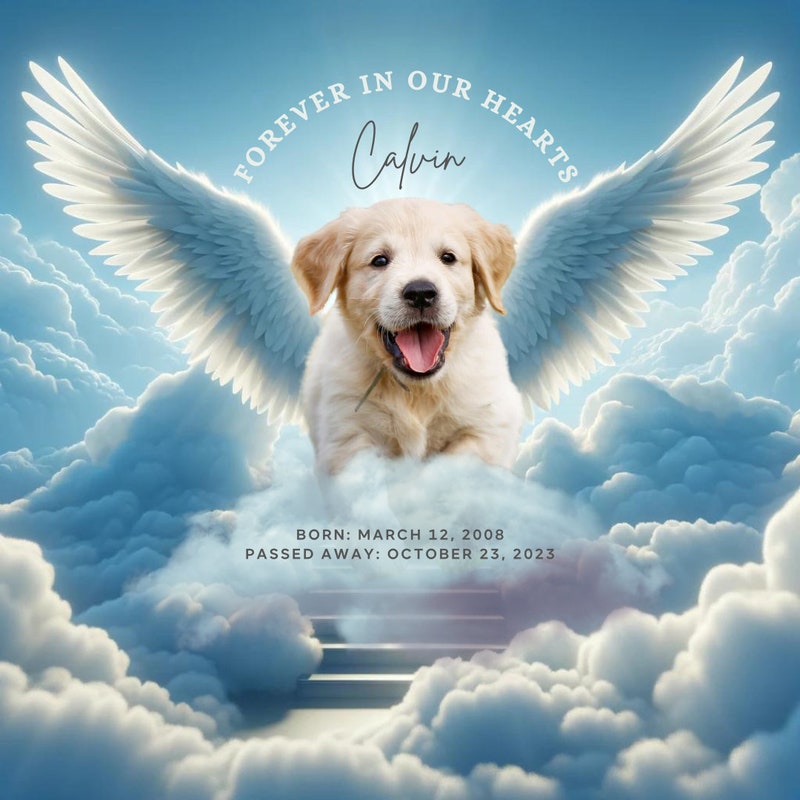 Dog Memorials Printable - Etsy